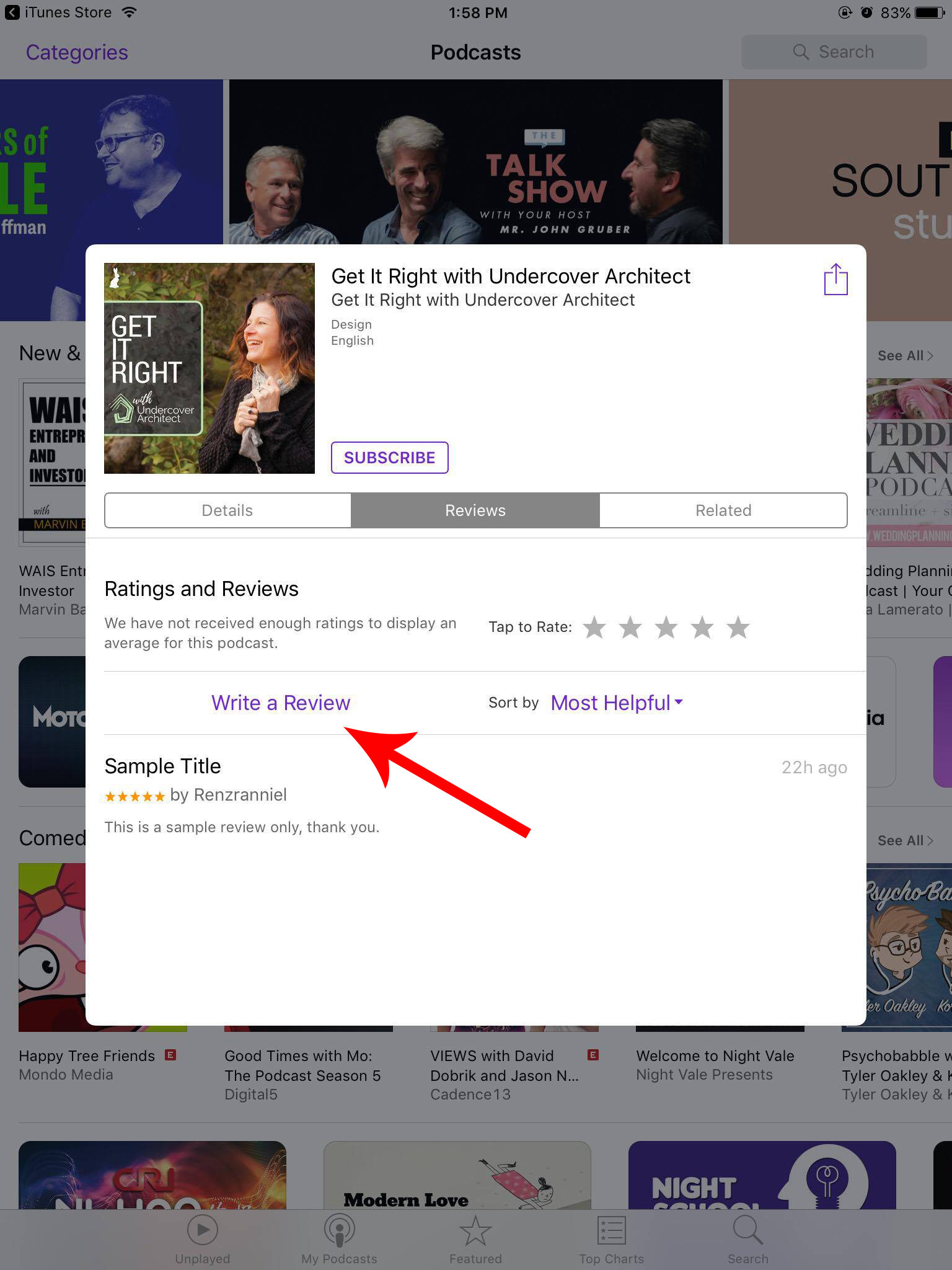 How to leave a podcast review in itunes | "Get it Right" podcast