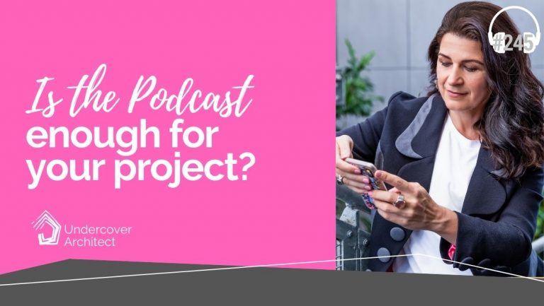 Is the “Get it Right with Undercover Architect” Podcast Enough for Your ...