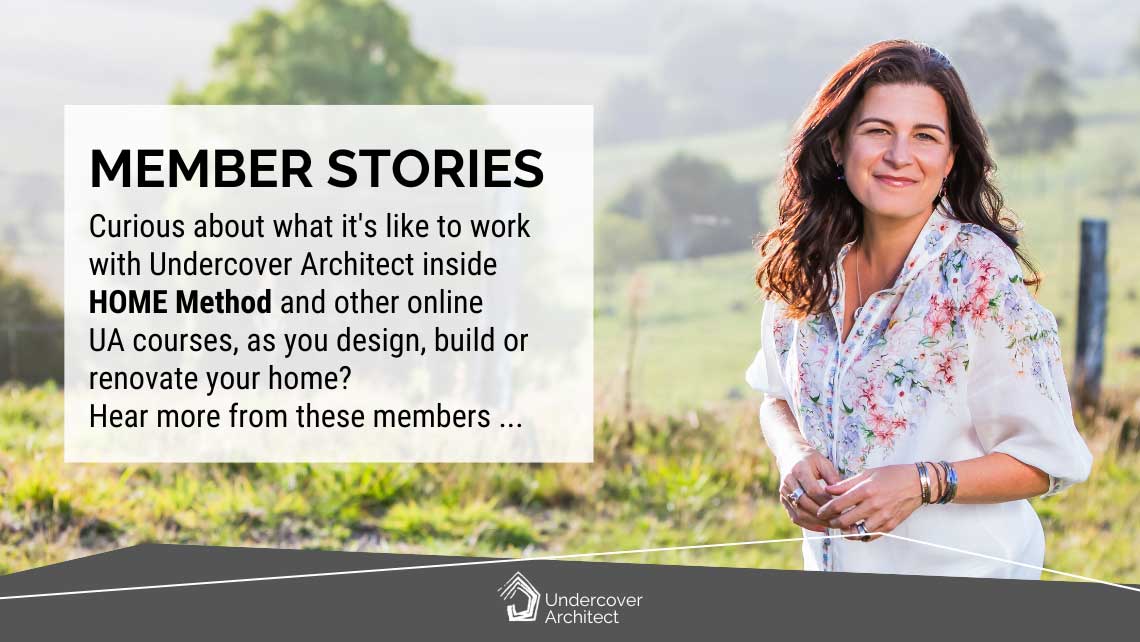 Reviews + Member Stories with Undercover Architect